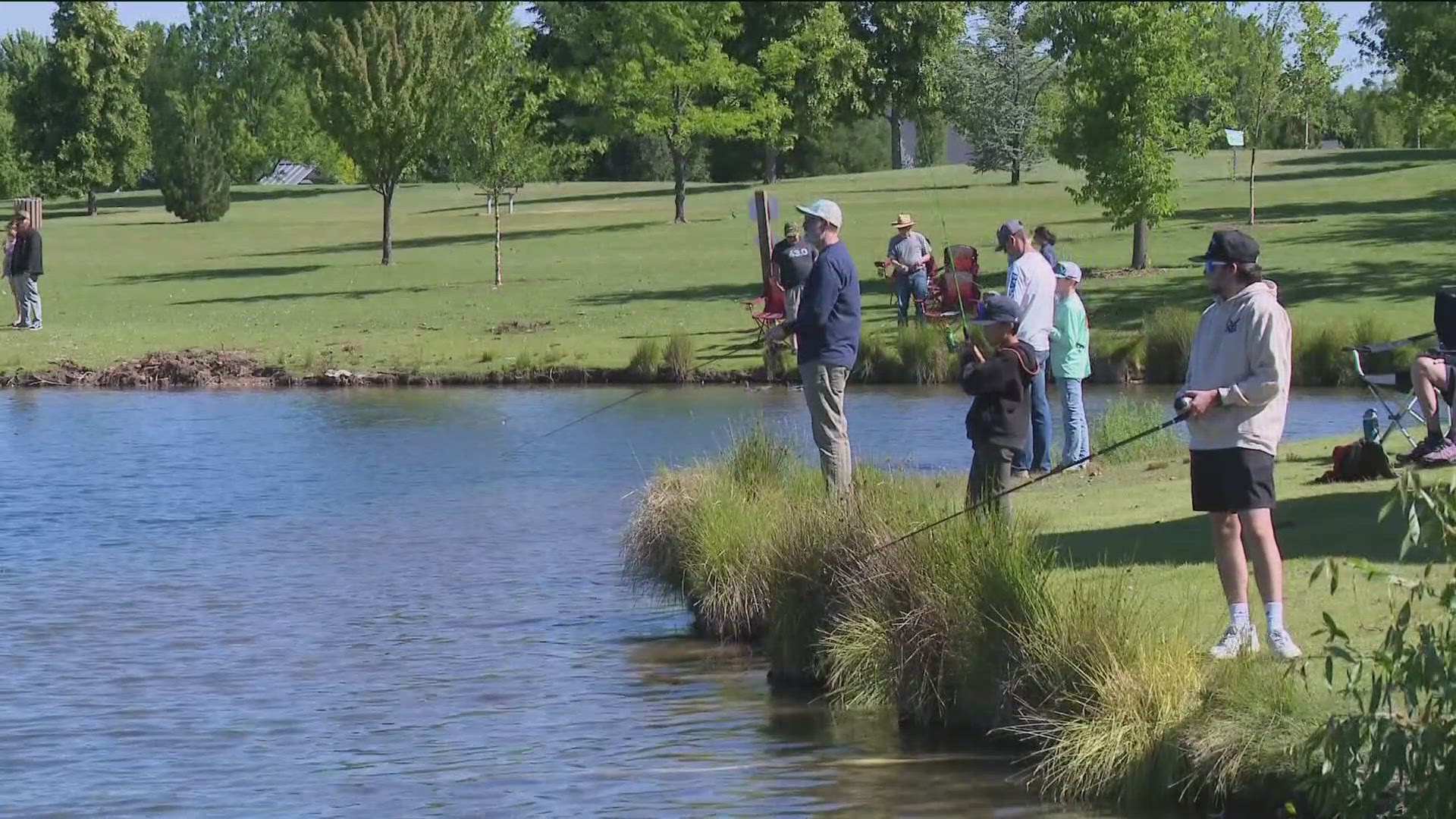Idaho gives away 1,300 fishing poles and tackle boxes as part of Free ...