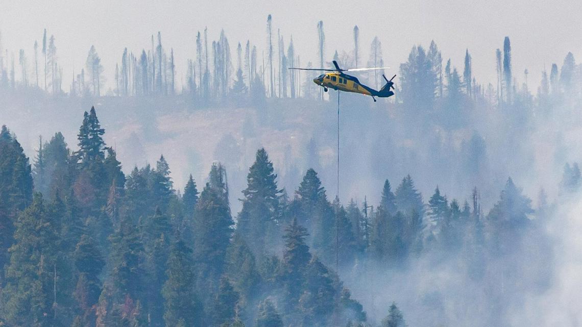 Rock Fire: Crews maintain 81% containment on Idaho wildfire | ktvb.com