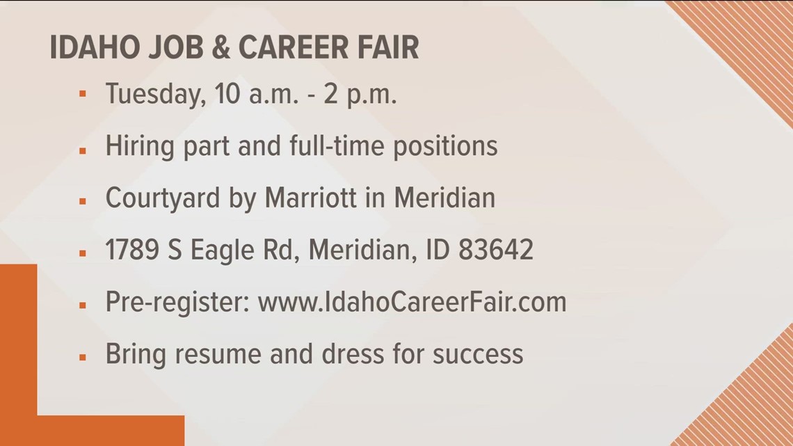 Idaho Job and Career Fair in Meridian Tuesday | ktvb.com