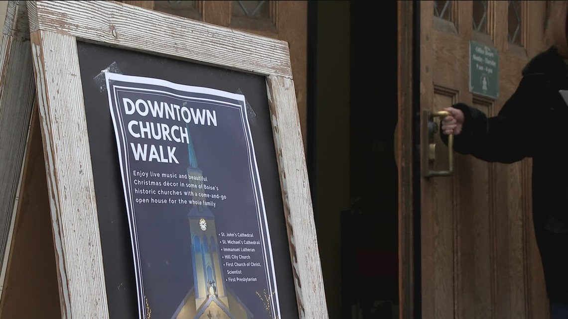 Downtown churches preserve 'Church Walk' tradition | ktvb.com