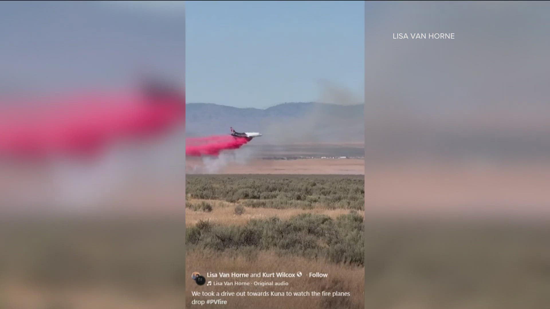 PV Fire south of Kuna estimated at 700 acres, crews working to stop ...