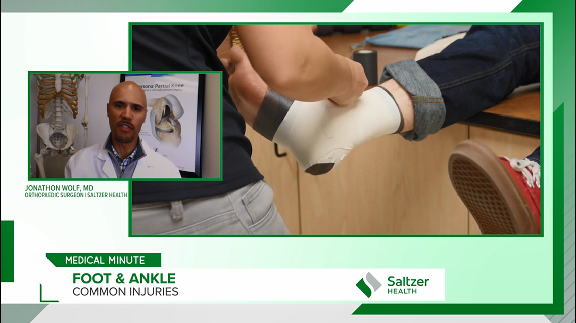 Medical Minute: Dr. Jonathon Wolf, Orthopaedic Surgeon with Saltzer ...