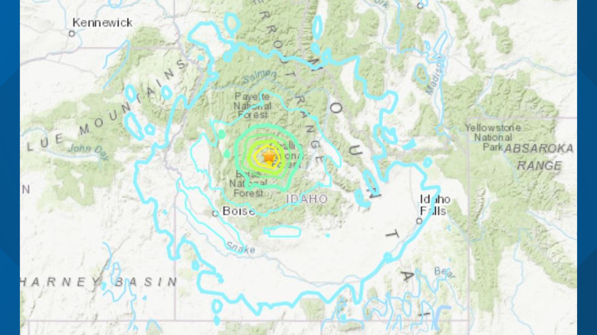 6.5 magnitude earthquake rattles Idaho and 6 surrounding states, more ...