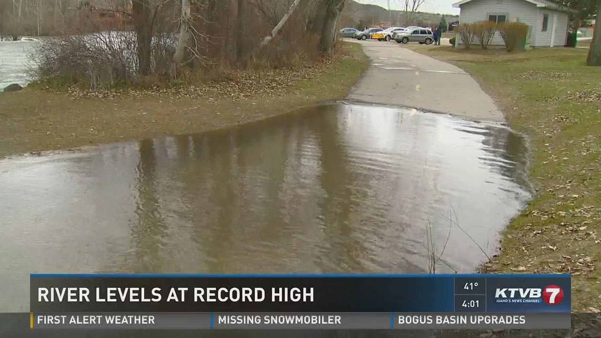 Boise River reaches flood stage; free sandbags available | ktvb.com