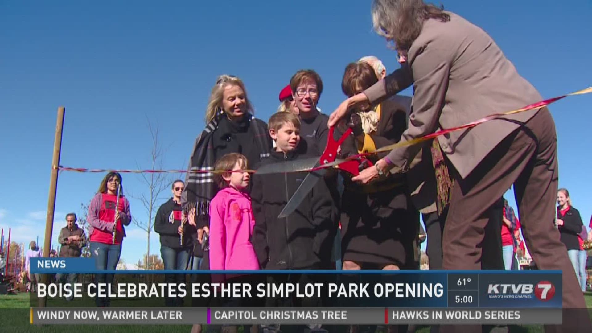 Boise celebrates opening of Esther Simplot Park | ktvb.com