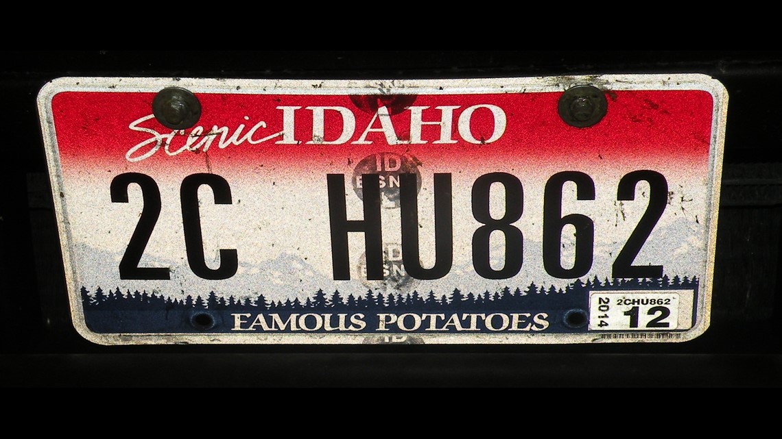 Idaho License Plates Good For 10 Years Under New Law Ktvb