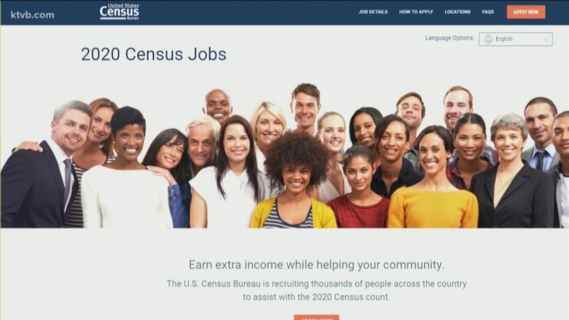 U.S. Census hiring part-time positions that pay $14.50 an hour | ktvb.com