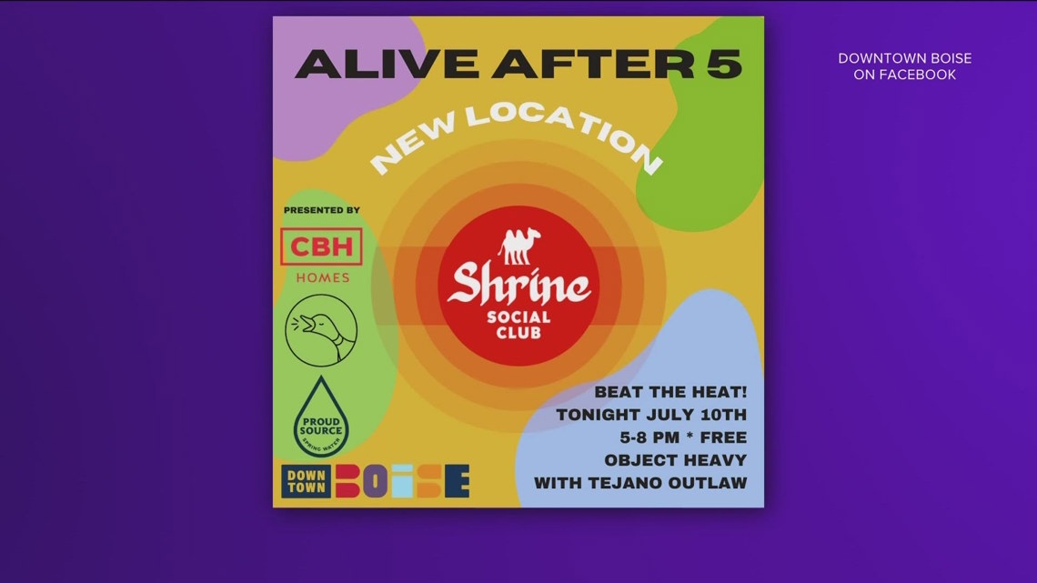 Alive After 5 decides to beat the heat indoors | ktvb.com