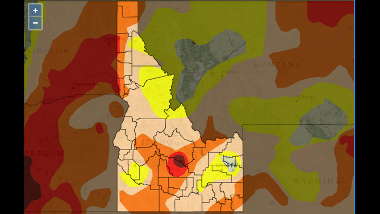 Idaho is dry all over, but drought is much worse in some areas | ktvb.com