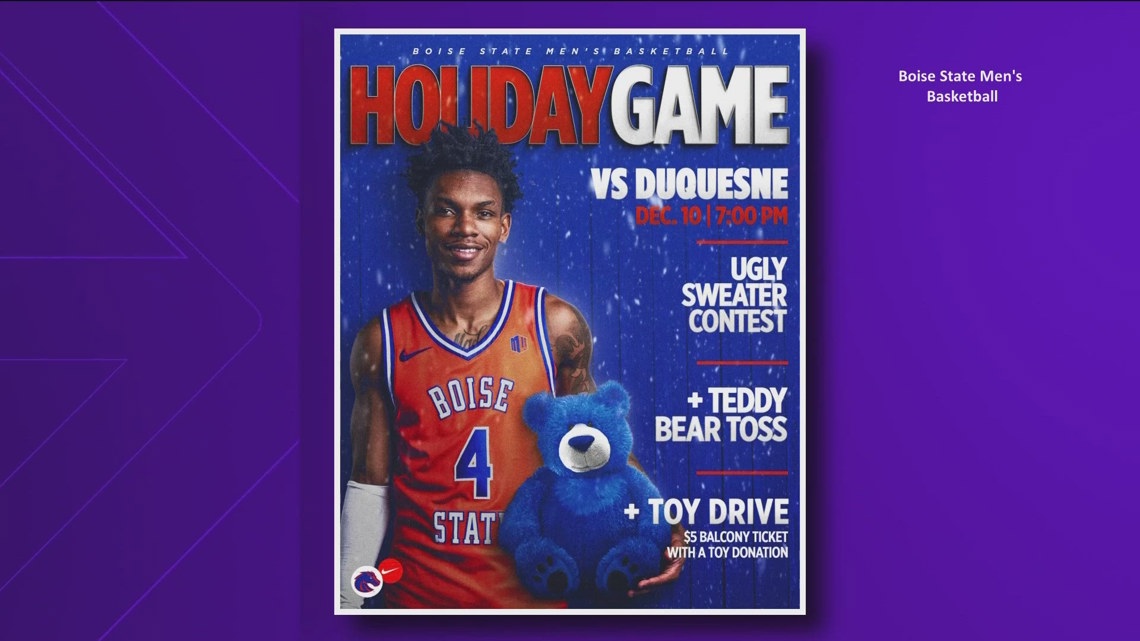 Boise State Basketball hosting annual toy drive at Dec. 10 and Dec. 13 ...