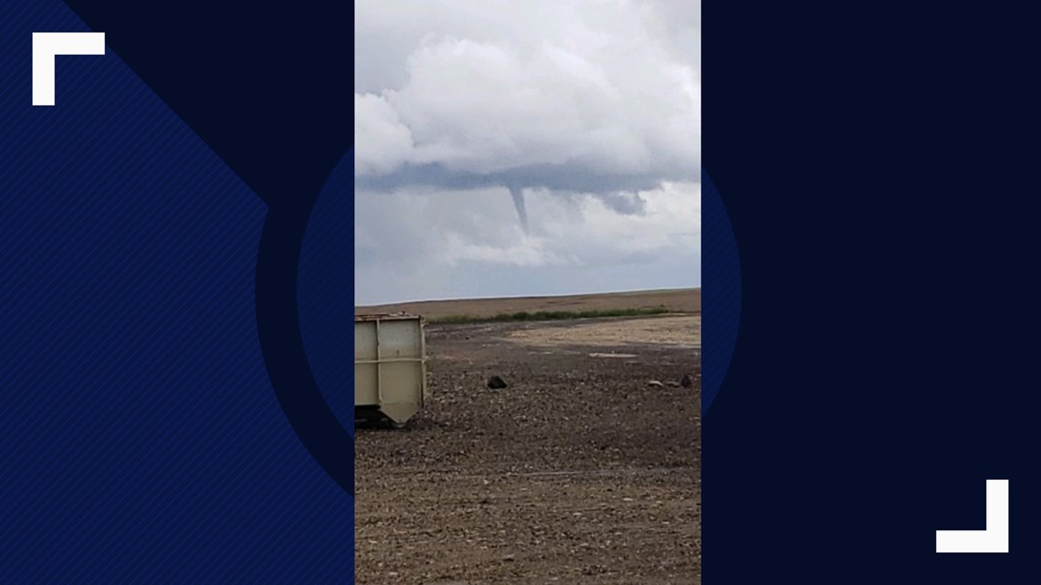'Cold air funnel' spotted west of Mountain Home | ktvb.com