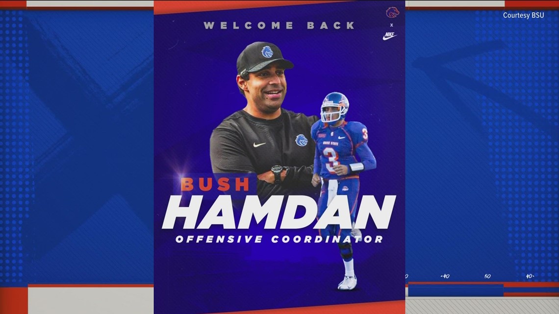 Boise State names Bush Hamdan new offensive coordinator | ktvb.com