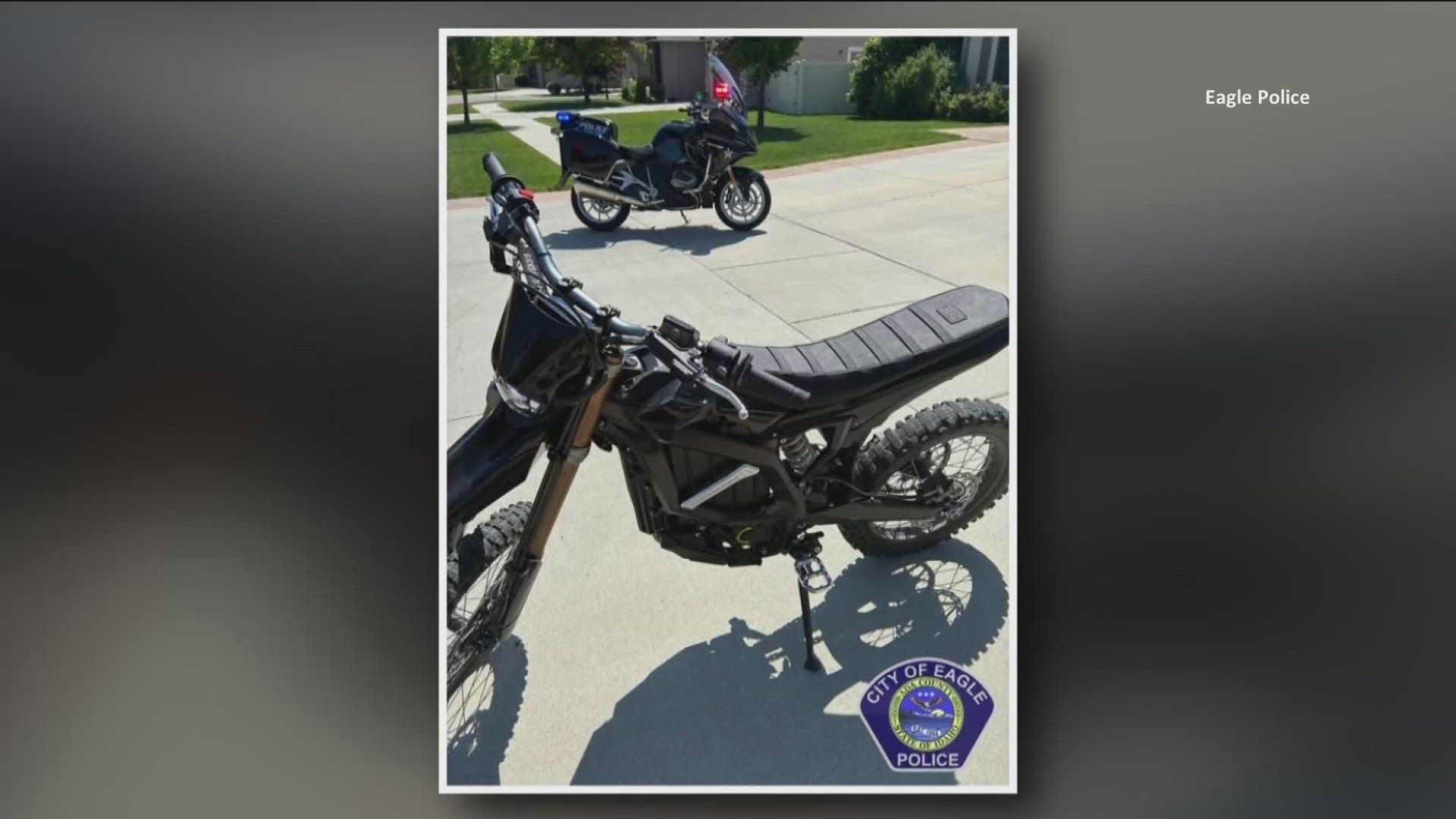Teen motorcyclist hit by deputy while recklessly riding, Eagle Police ...