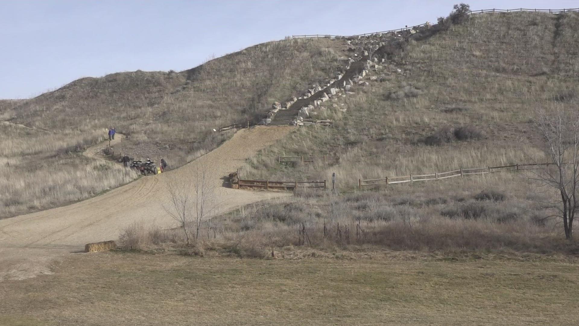 Camel's Back Reserve trail upgrade underway | ktvb.com