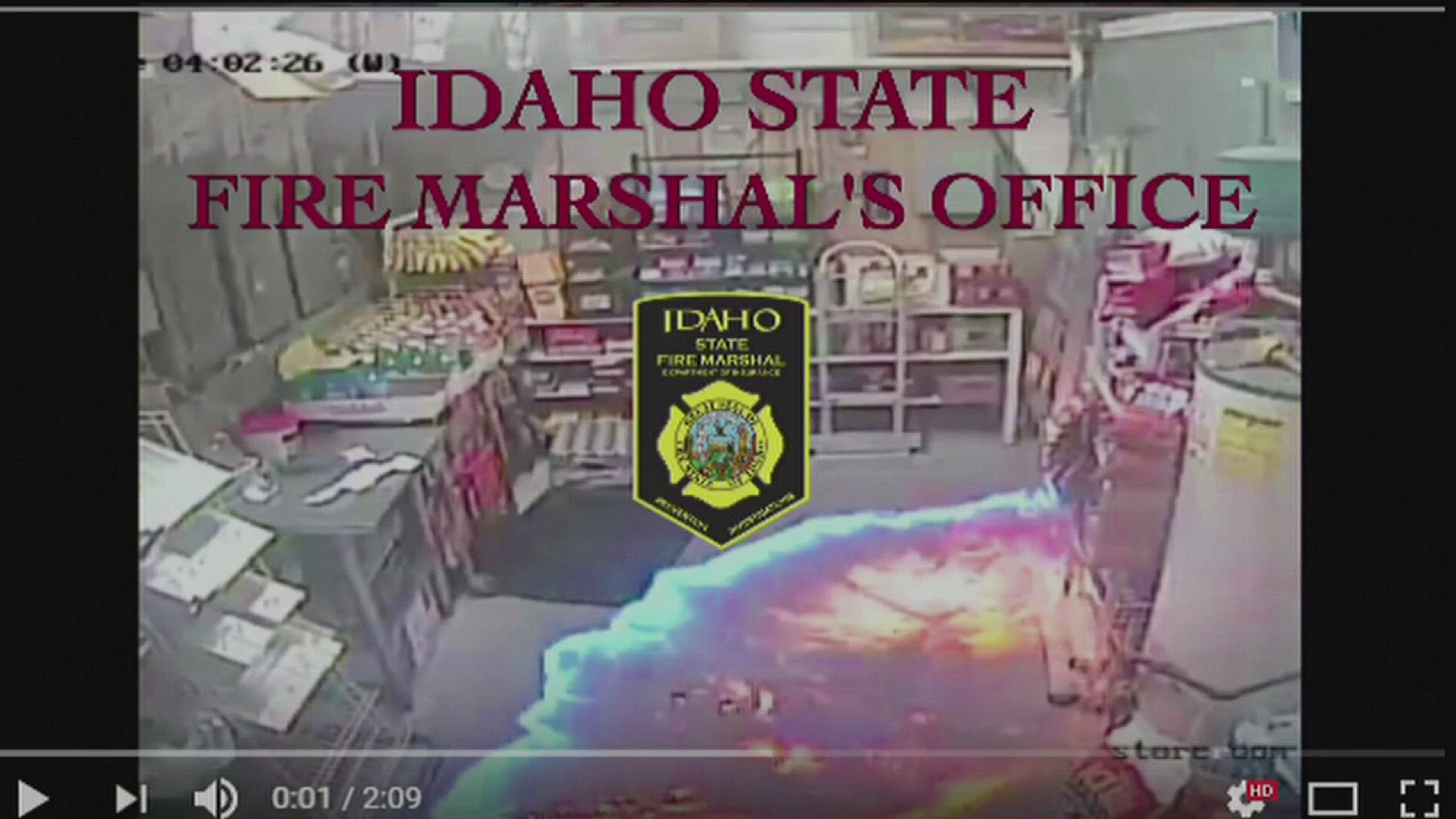 WATCH: Snow damage blamed for dramatic Council gas fire | ktvb.com
