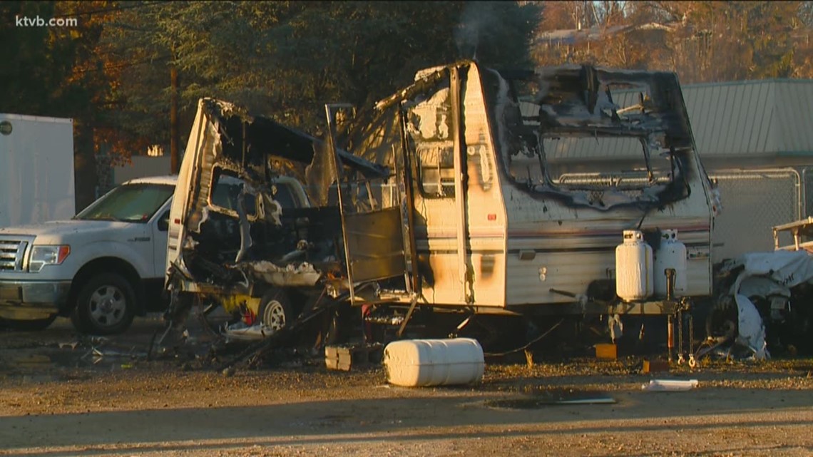 Two burned in Garden City trailer explosion | ktvb.com