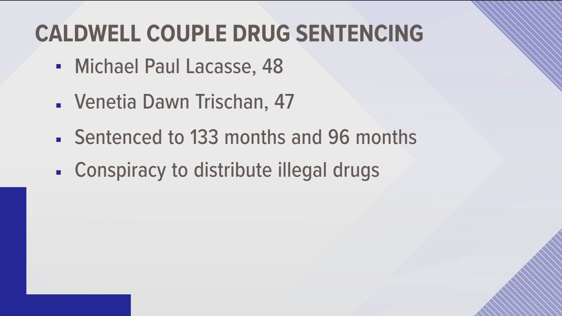 Idaho couple receives prison sentences for drug distribution | ktvb.com