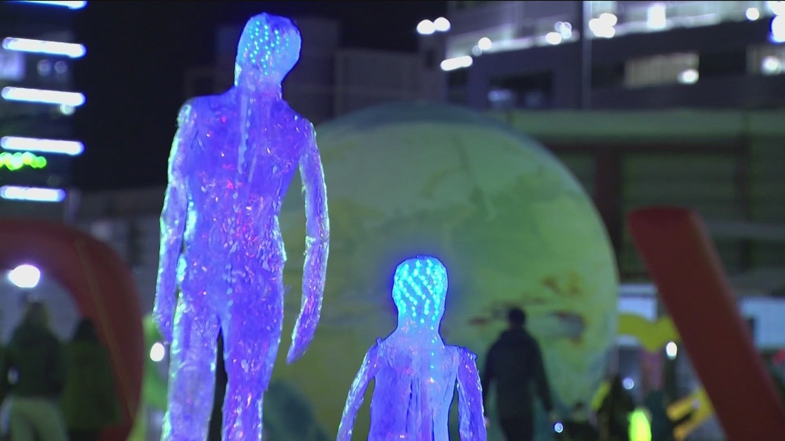 Families enjoyed a cosmic adventure at Boise's JUMP center | ktvb.com