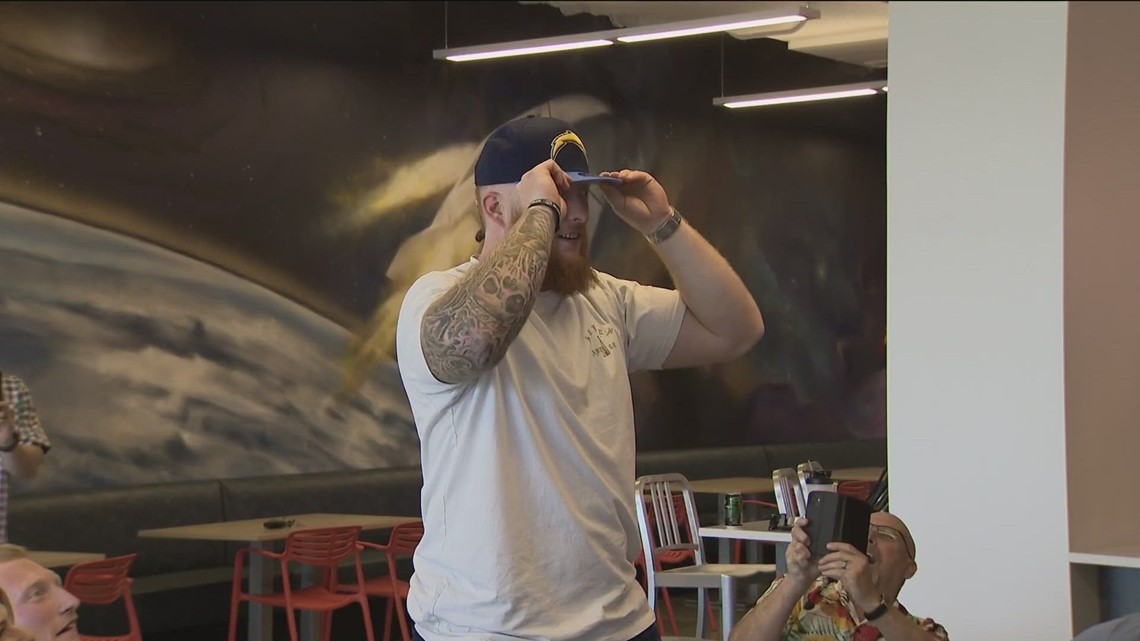 Homedale to LA: Scott Matlock picked by Chargers in sixth round of NFL ...