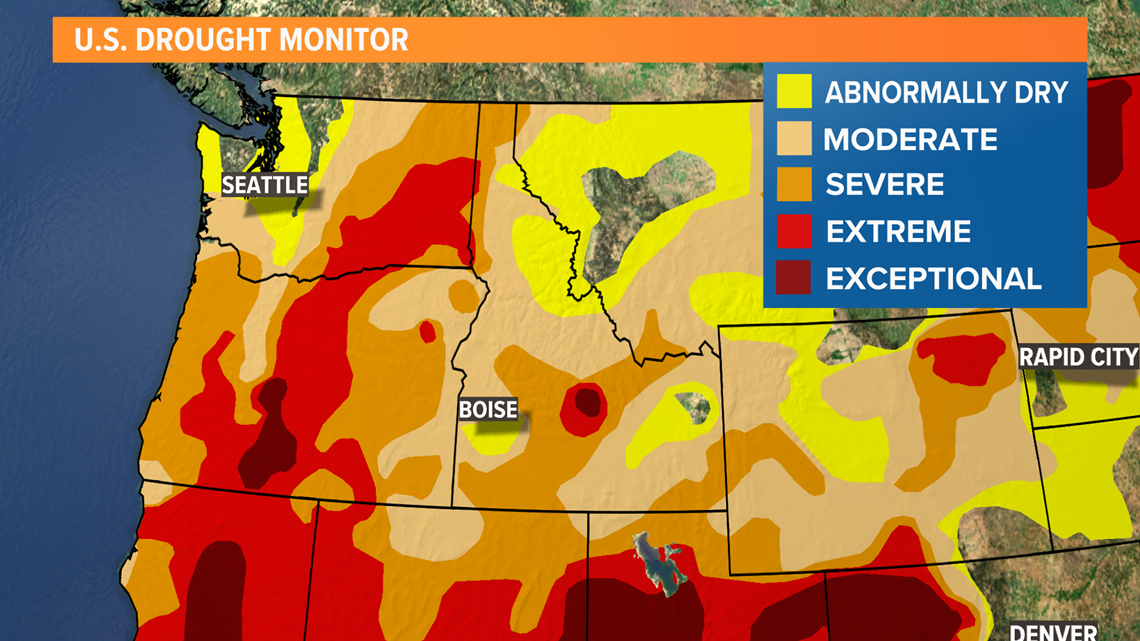 Idaho is dry all over, but drought is much worse in some areas | ktvb.com