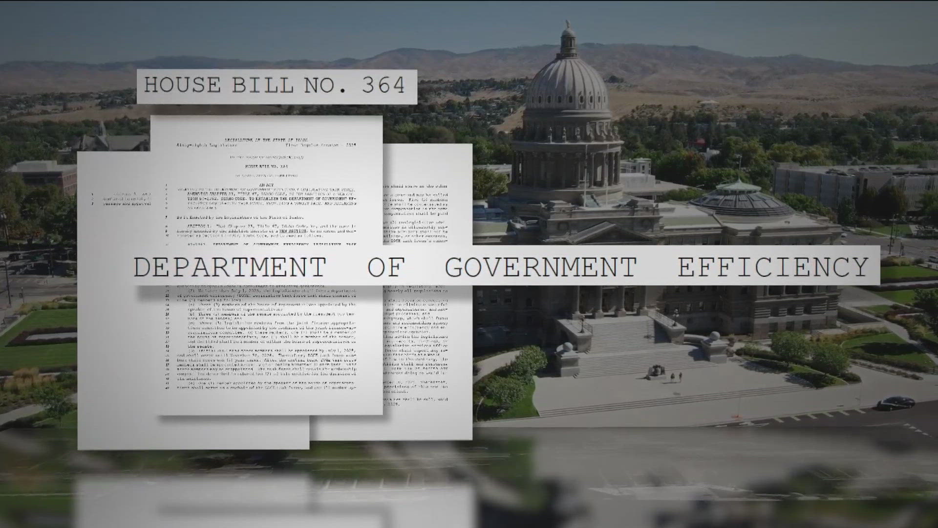 Idaho House passes government efficiency bill | ktvb.com