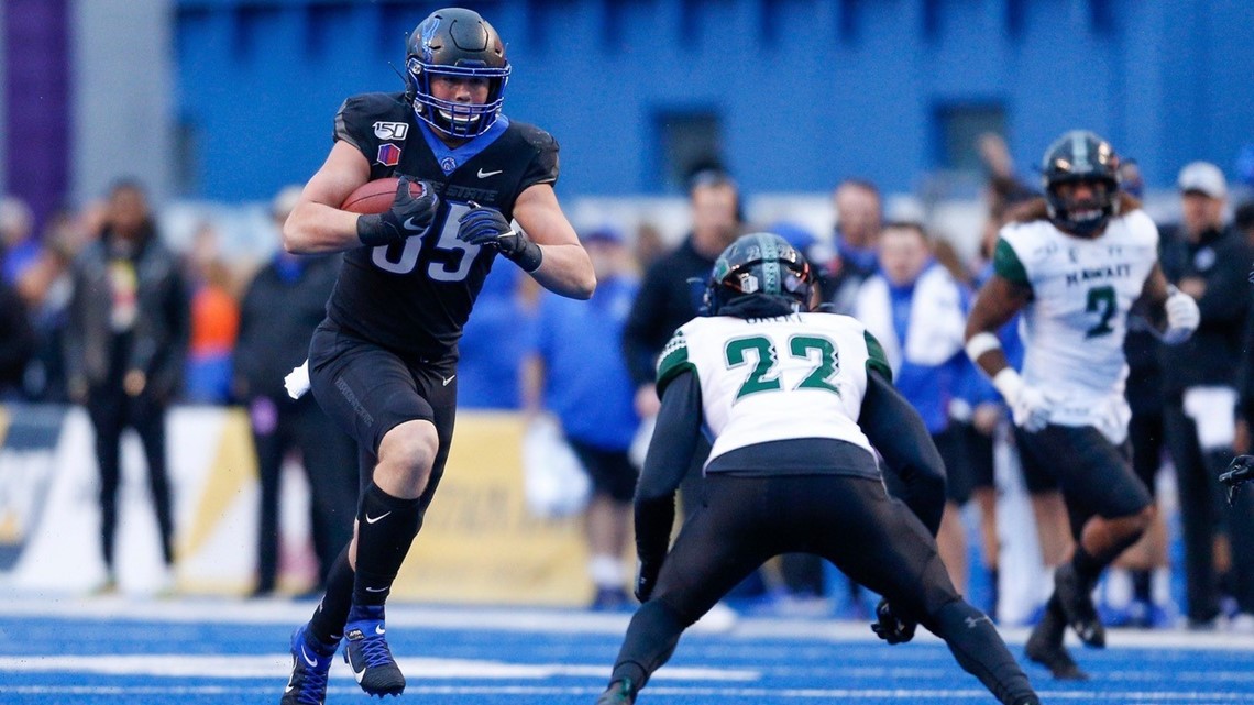 Former Boise State tight John Bates gets Senior Bowl invite | ktvb.com