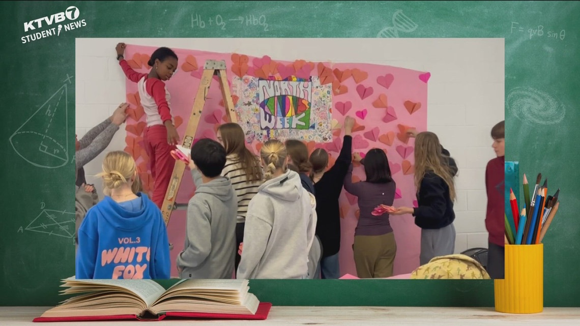 KTVB Student News: Boise's North Junior High celebrates 'Kindness Week ...