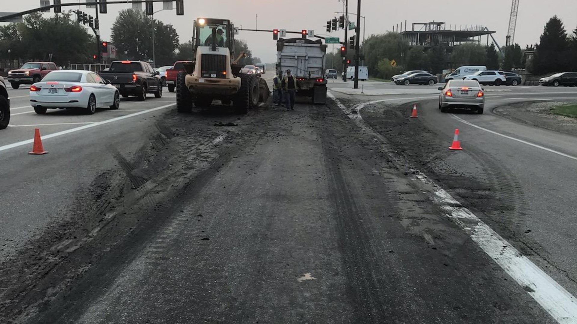 Sewage spill on State Street resolved, all lanes now open | ktvb.com