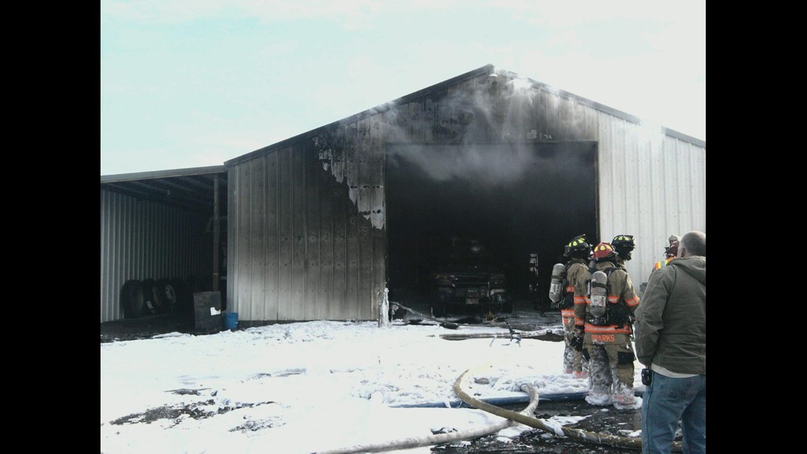 Firefighters battle 3 alarm blaze in Middleton | ktvb.com