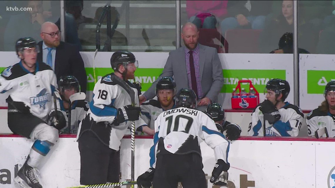 Everett Sheen and the Steelheads with a tough loss last night to Utah ...