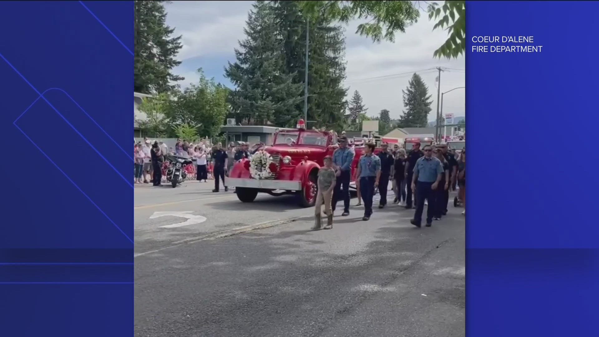 Community support continues for the two fallen firefighters killed in a ...