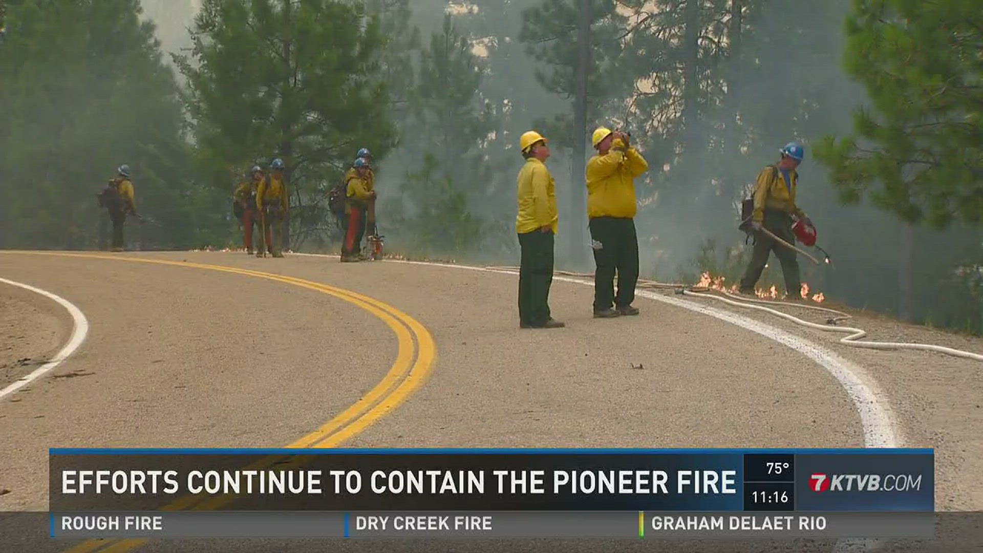 Efforts continue to protect Lowman, stop Pioneer Fire's spread | ktvb.com