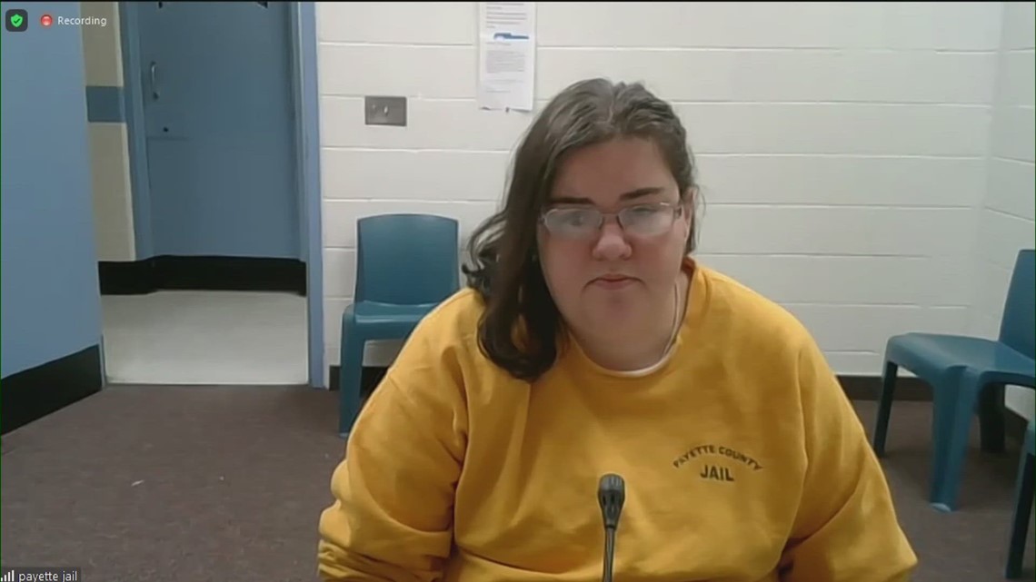 Sarah Wondra appears in court on charges unrelated to Michael Vaughan ...