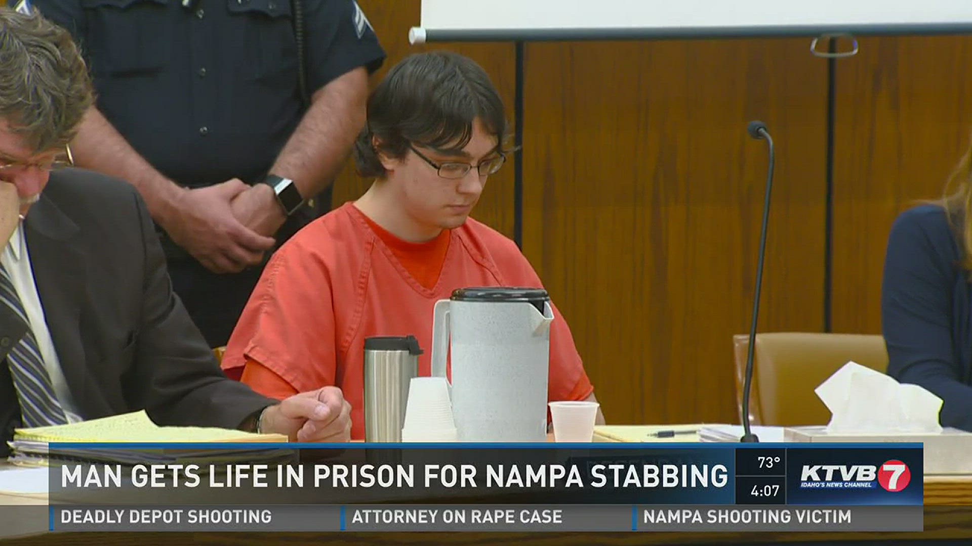 Man who stabbed former girlfriend to death sentenced | ktvb.com