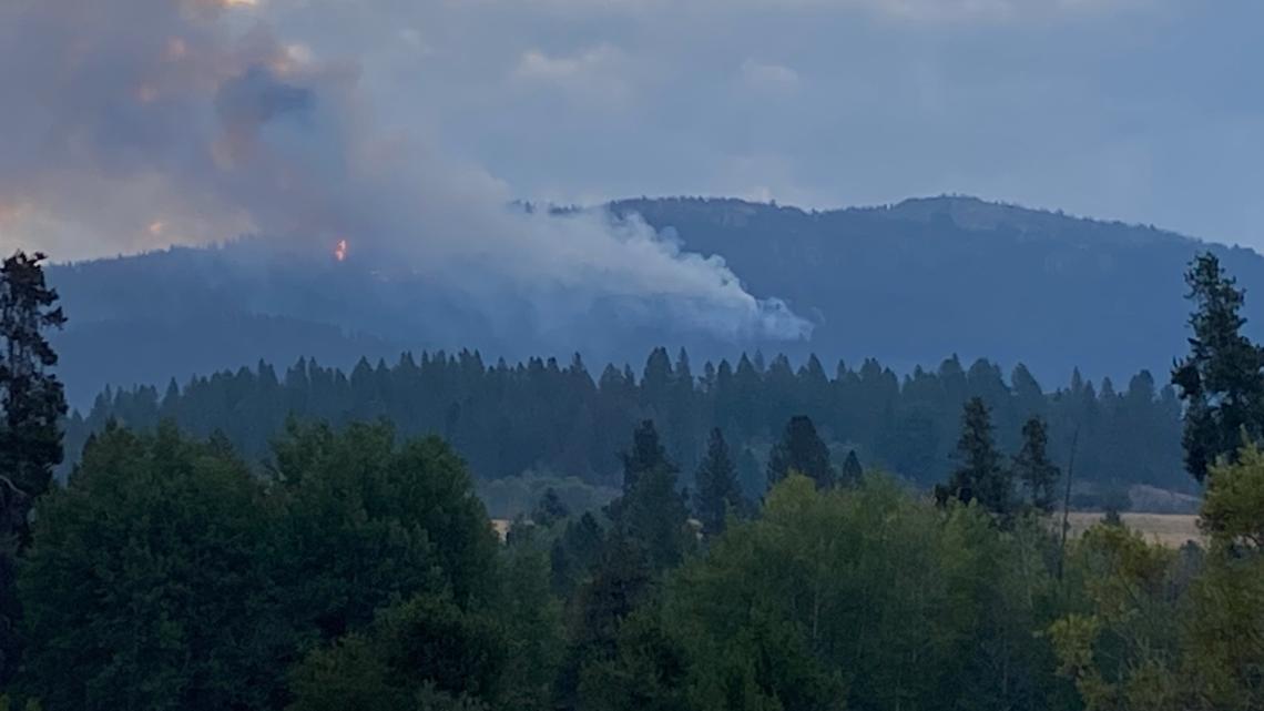 Crews fighting forest fire east of McCall | ktvb.com