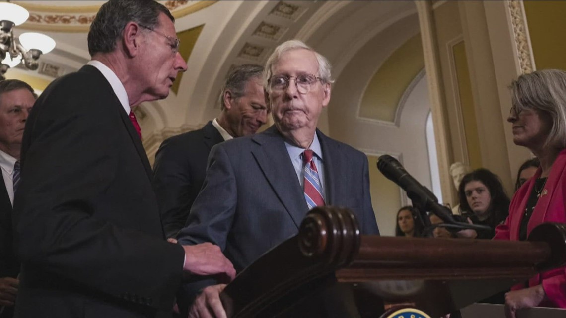 McConnell freezing during news conference sparks concern over lawmakers’ ages | ktvb.com