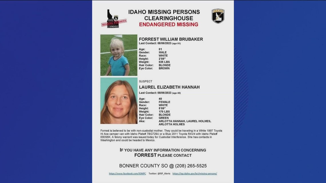Bonner County Sheriff's Office looking for missing endangered child ...