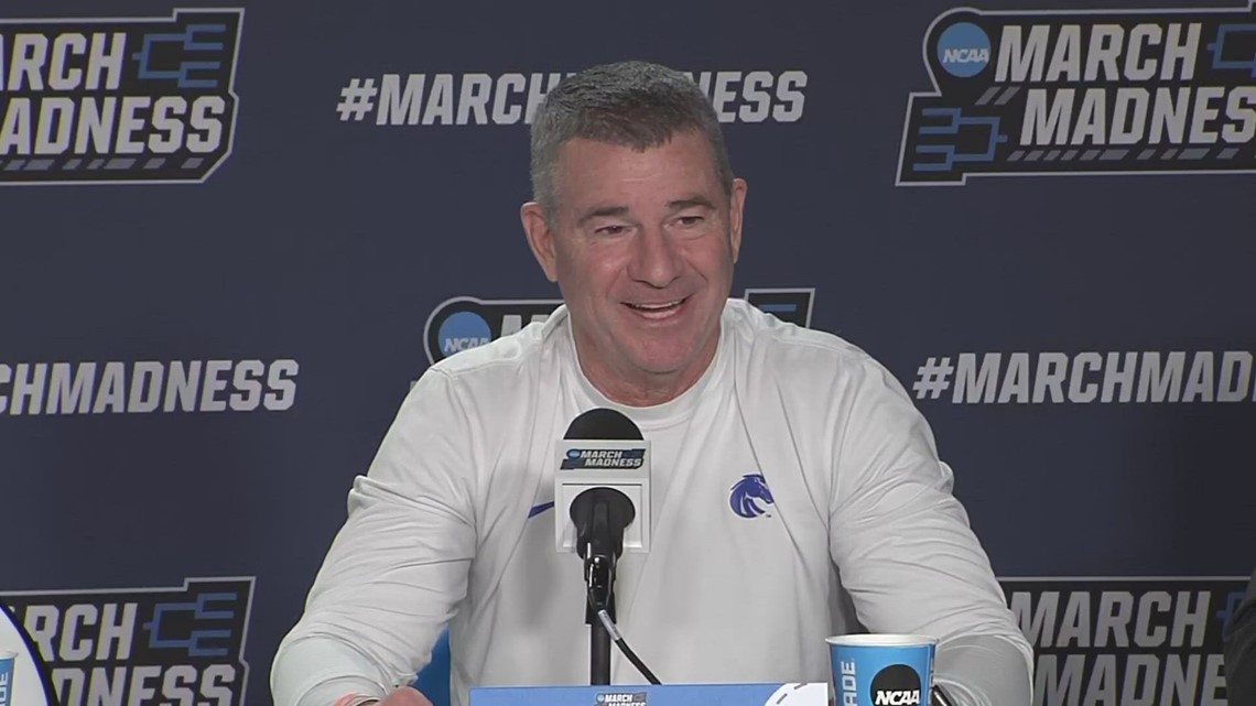 Boise State's Leon Rice previews NCAA Tournament opener against ...