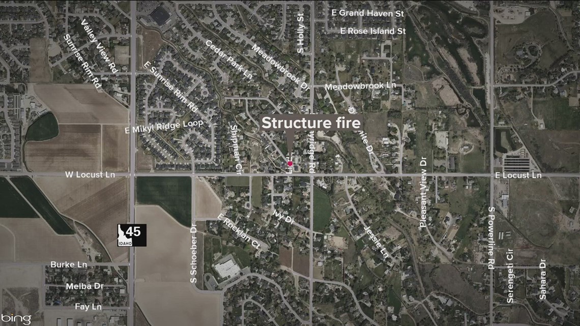 Fire burns structures in Nampa Neighborhood | ktvb.com