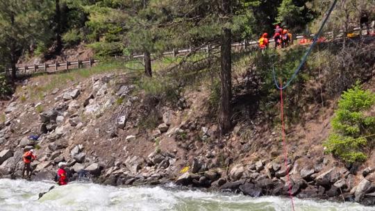 Crews recover pickup from Payette River on Highway 55 | ktvb.com