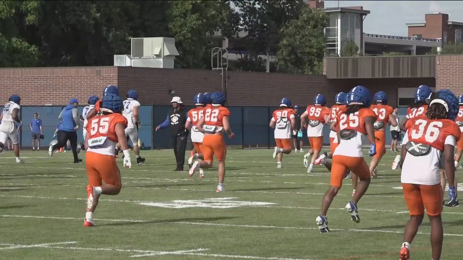 The Boise State Broncos Fall Camp is in full swing ahead of the 2025 ...