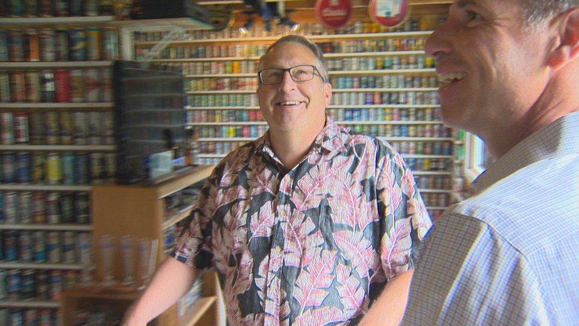 Joe Prin and his massive beer can collection | ktvb.com
