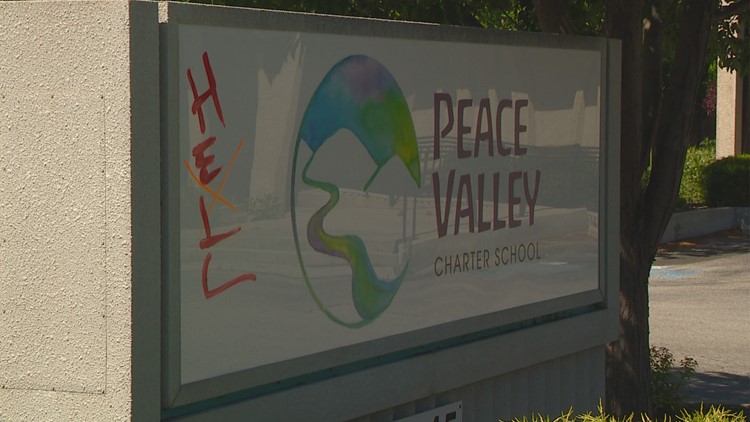 New charter school's sign defaced | ktvb.com