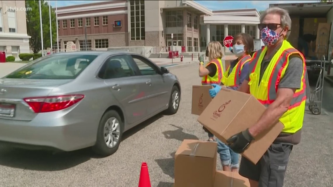 Free food boxes to be handed out on Wednesday and Thursday | ktvb.com