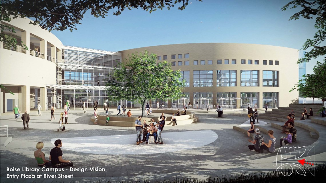 New downtown Boise library comes to life in design plans | ktvb.com