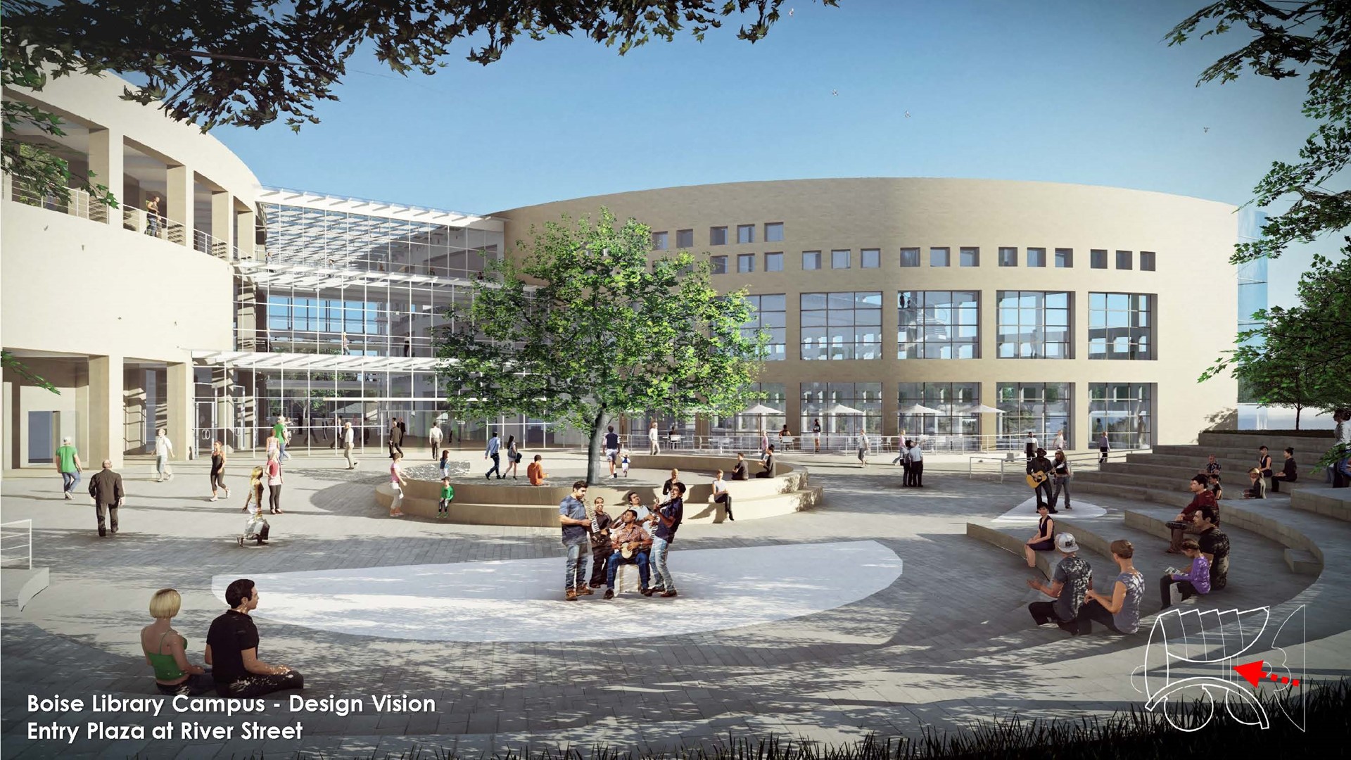 New downtown Boise library comes to life in design plans | ktvb.com