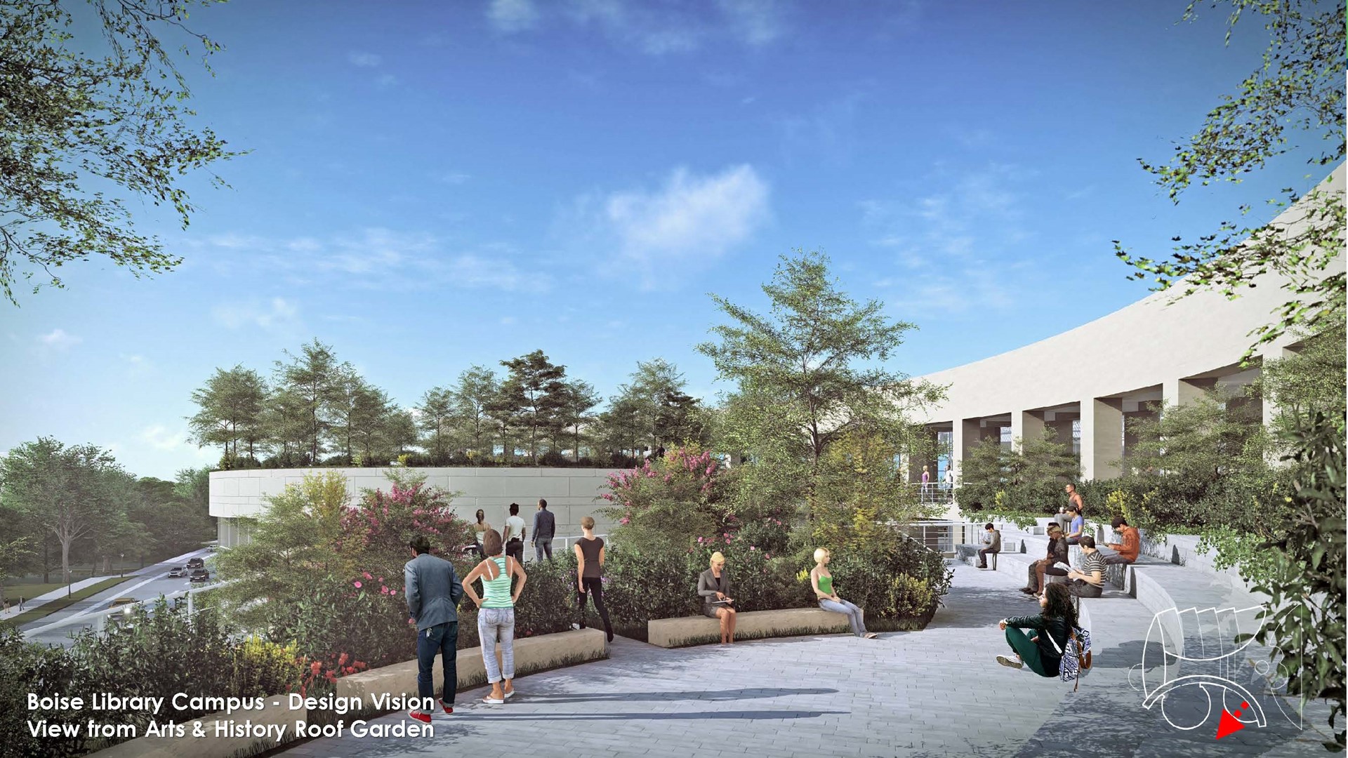 New downtown Boise library comes to life in design plans | ktvb.com