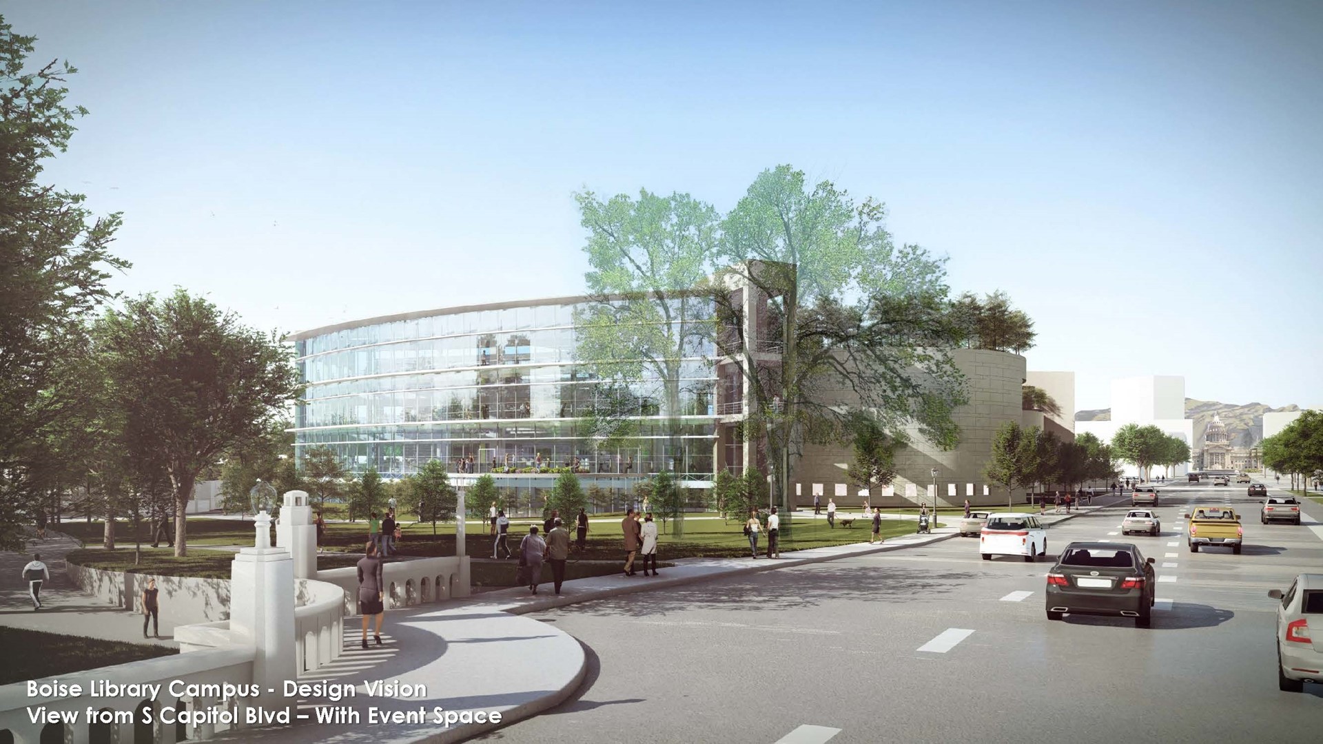 New downtown Boise library comes to life in design plans | ktvb.com