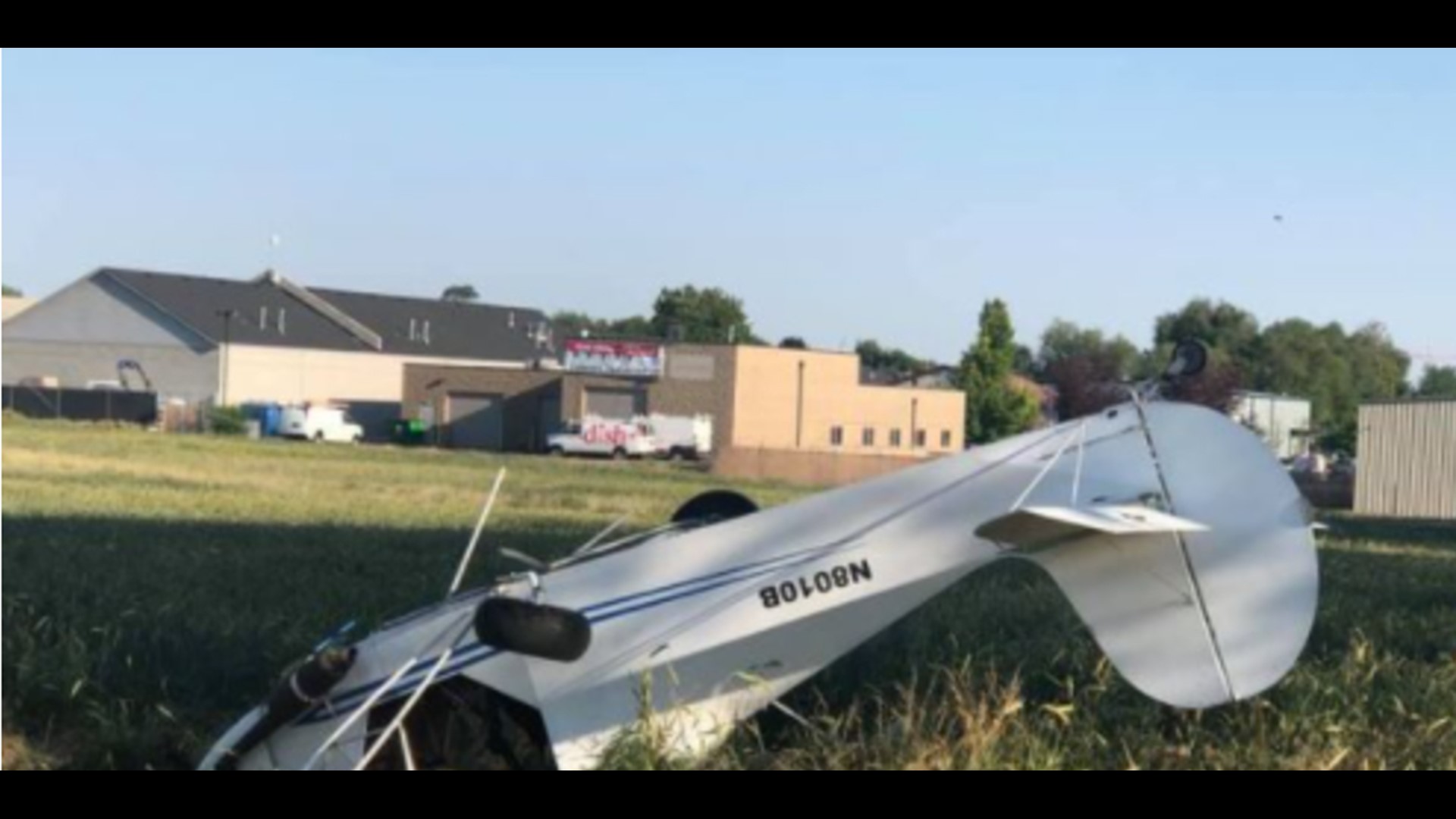 Small plane flips over after making emergency landing in a field | ktvb.com