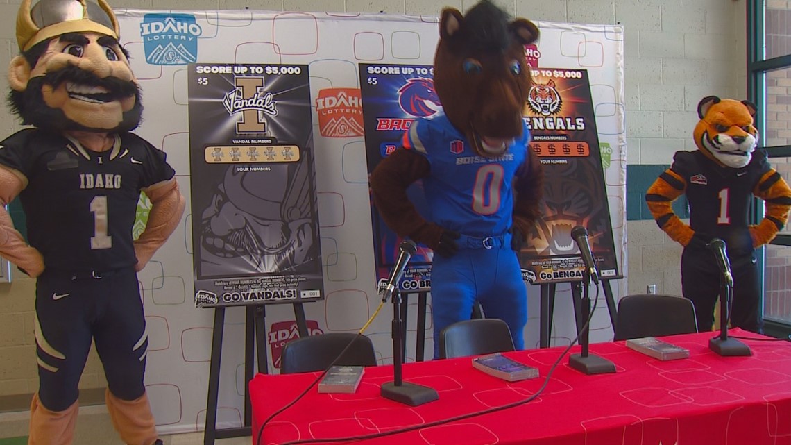 New lottery scratch game features Idaho university mascots | ktvb.com